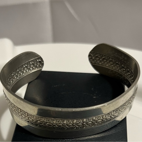 preisner | Jewelry | Preisner Pewter Expandable Bracelet | Poshmark